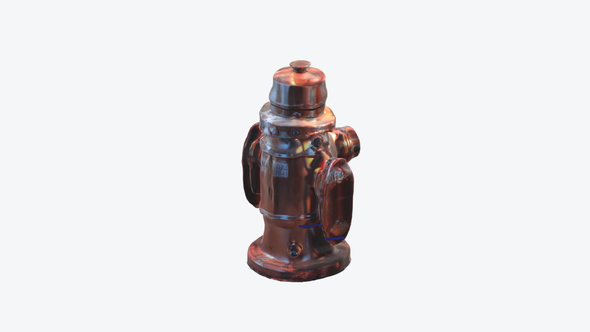 3D Model Fire Hydrant Fireplug - TurboSquid 2139301