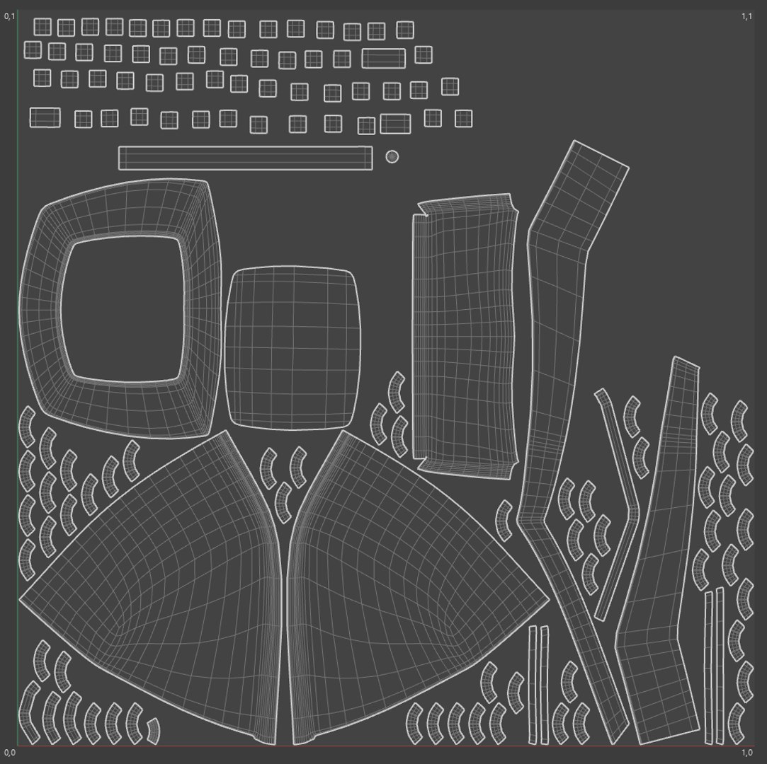 Retro Computer Adm-3a 3D Model - TurboSquid 1664365