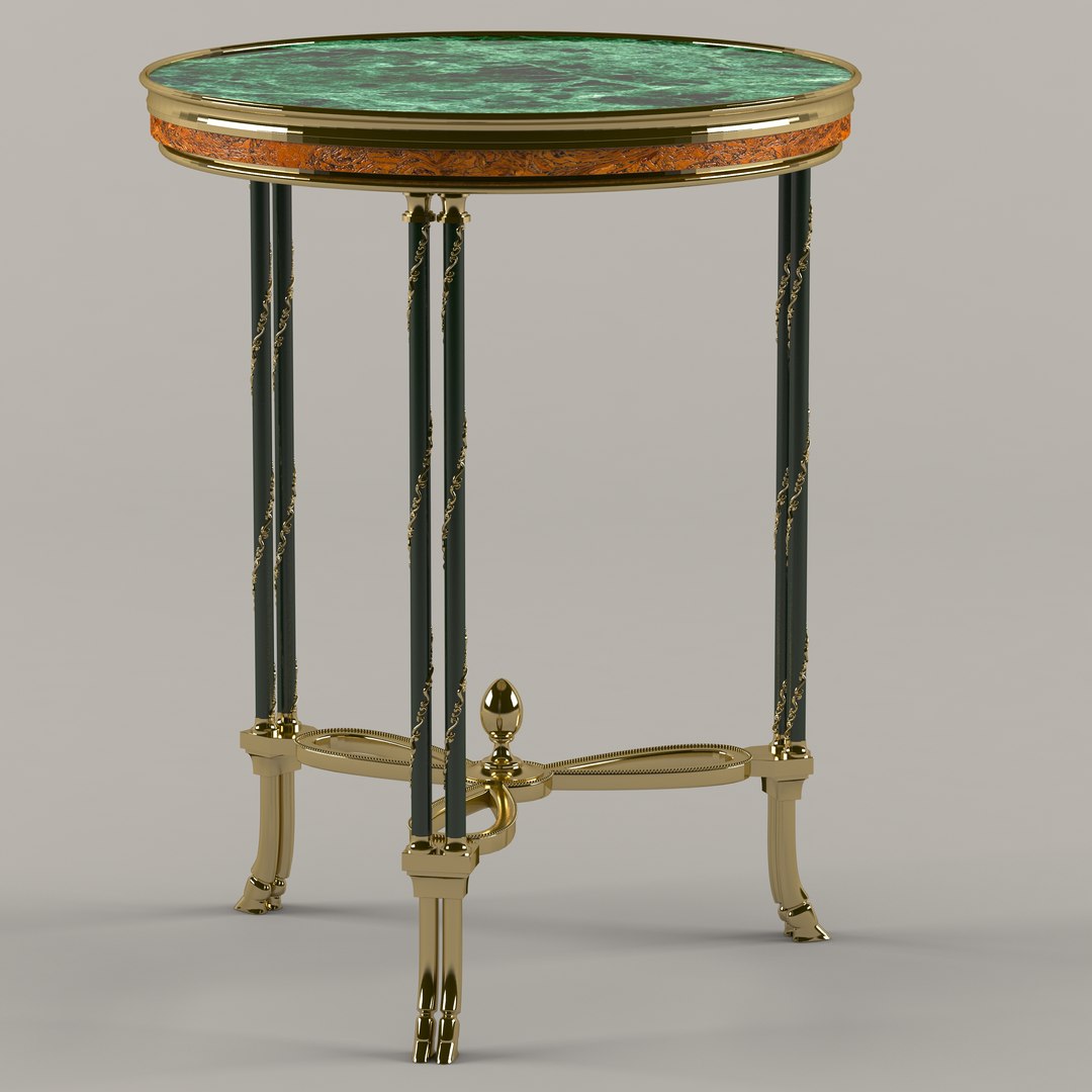 Table classic class 3D model - TurboSquid 1215629