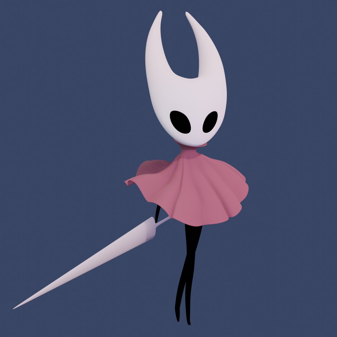 Hornet Hollow Knight Rig 3D Model - TurboSquid 2366084