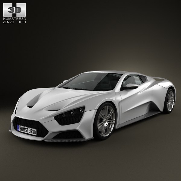 Zenvo STI 3D Models for Download | TurboSquid