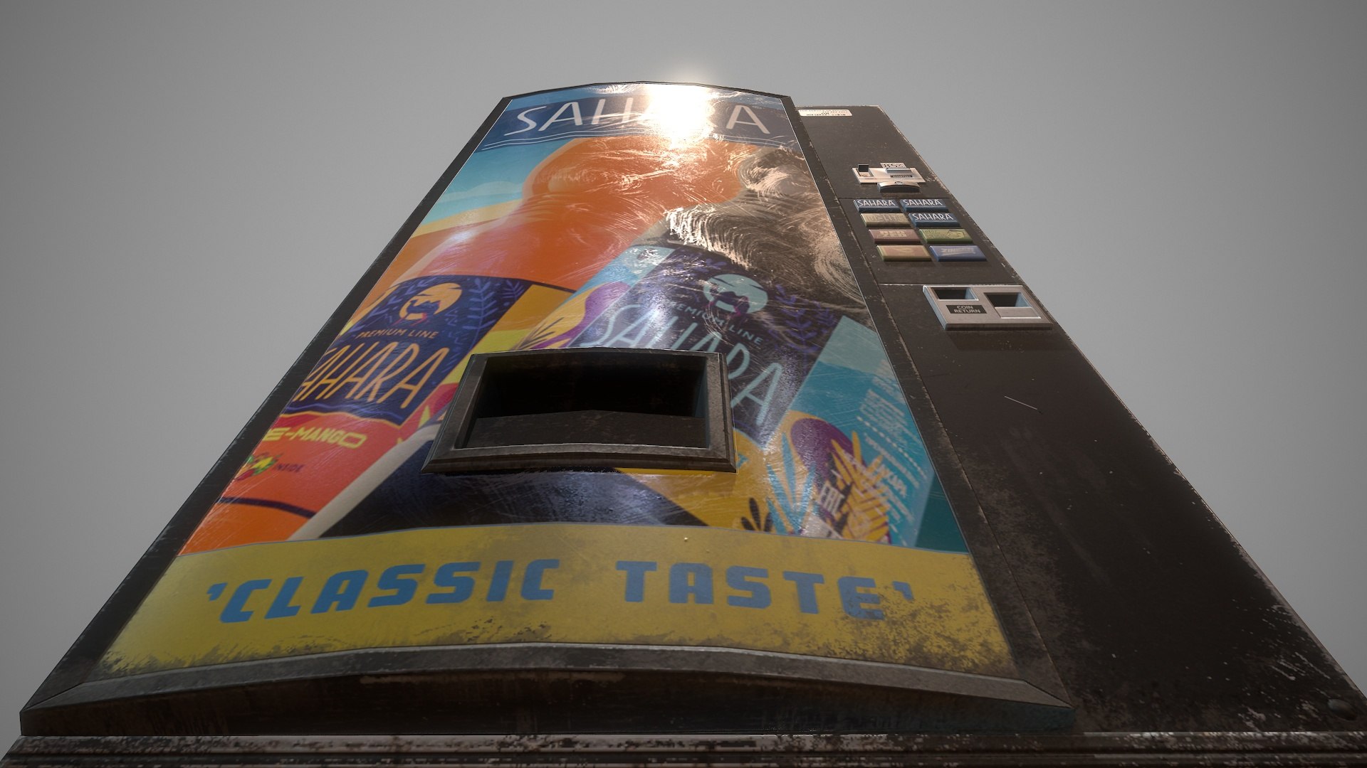 Soda Vending Machine-PBR game redy Low-poly model - TurboSquid 1718636