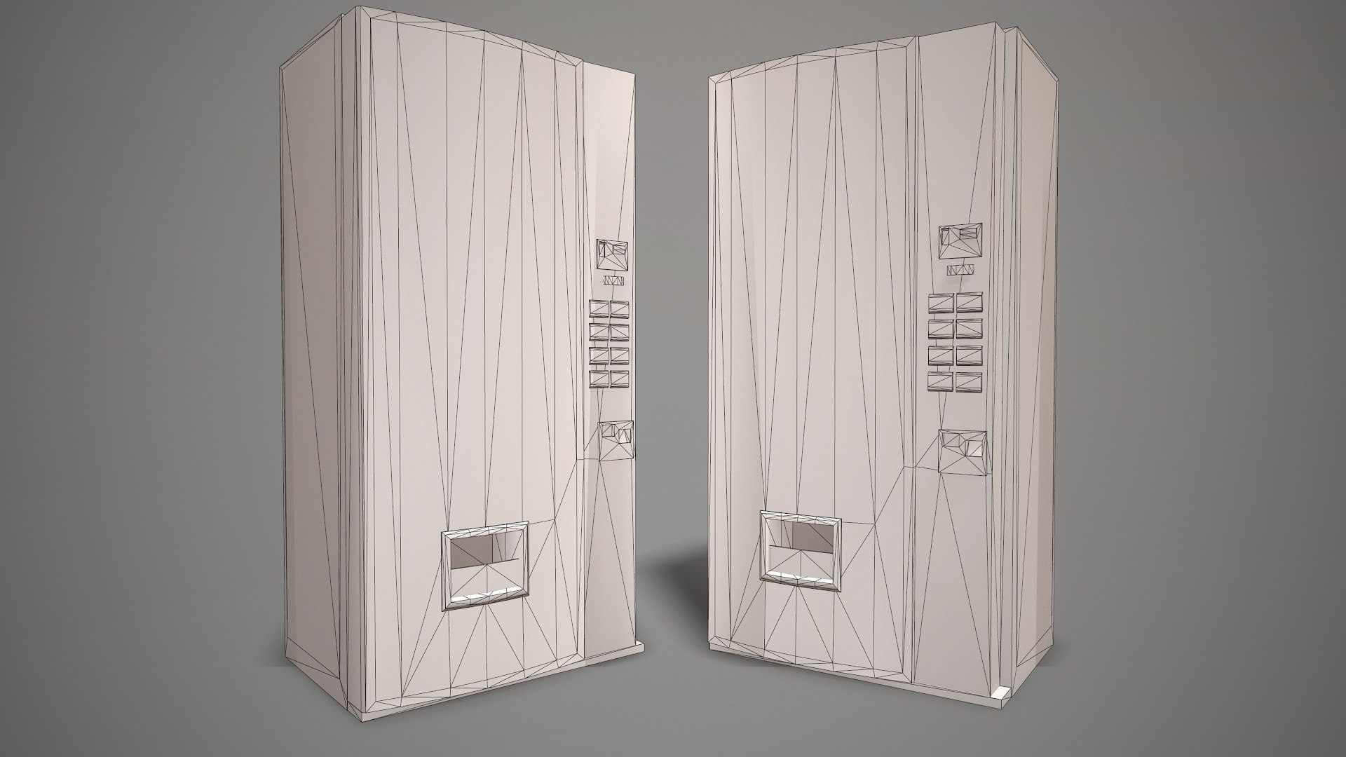 Soda Vending Machine-PBR Game Redy Low-poly Model - TurboSquid 1718636