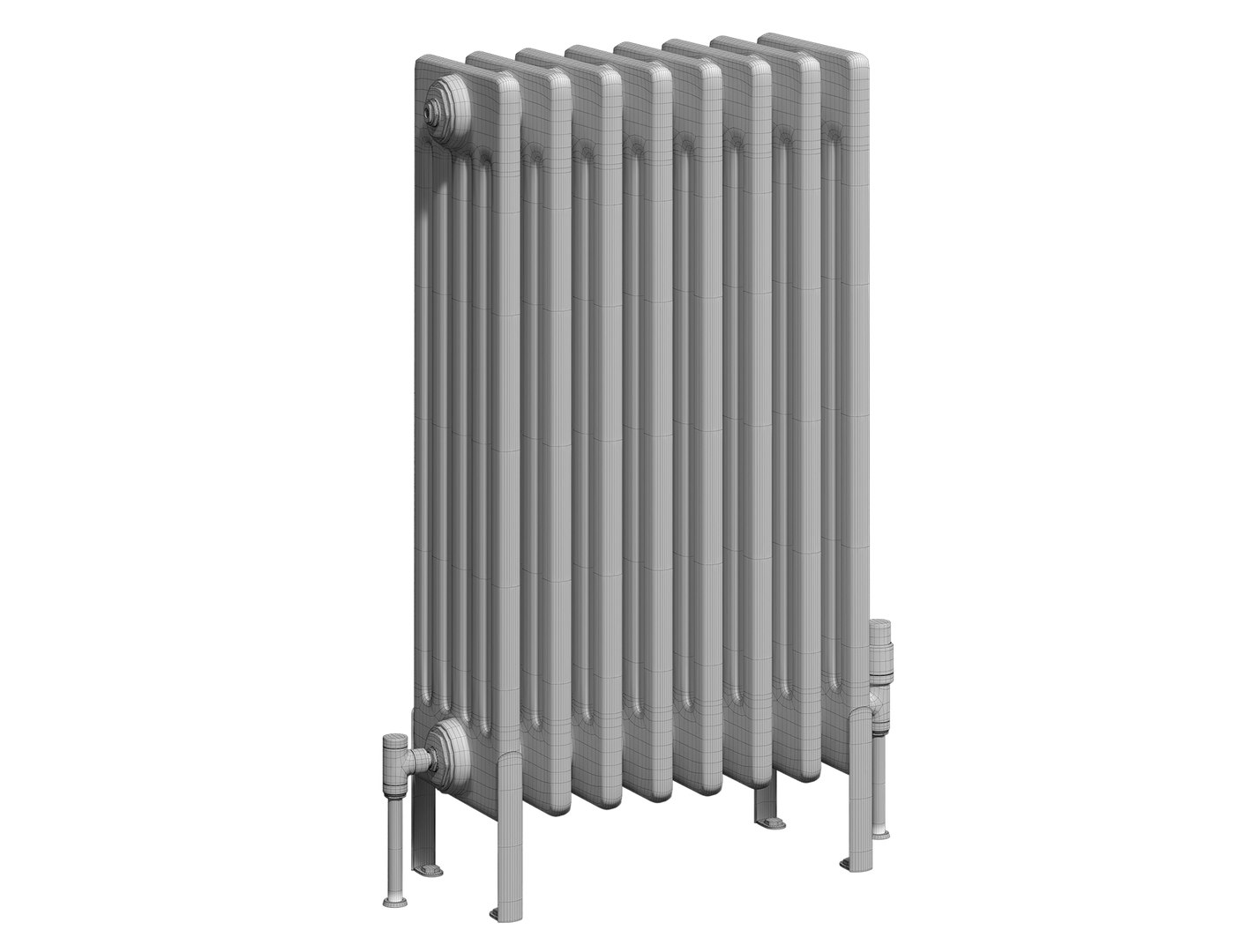 3D 5S Radiator Zehnder Charleston - TurboSquid 1907388