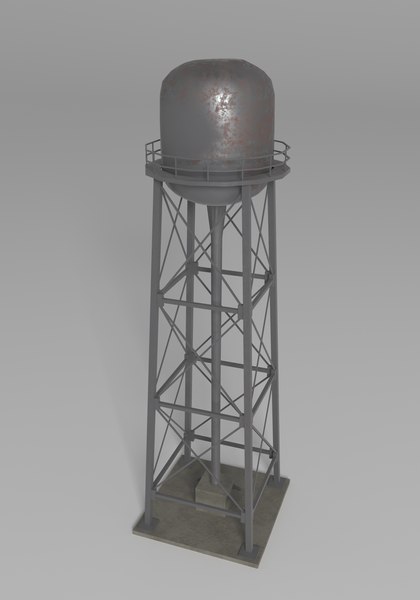 Free Water Tower 3D Models for Download | TurboSquid