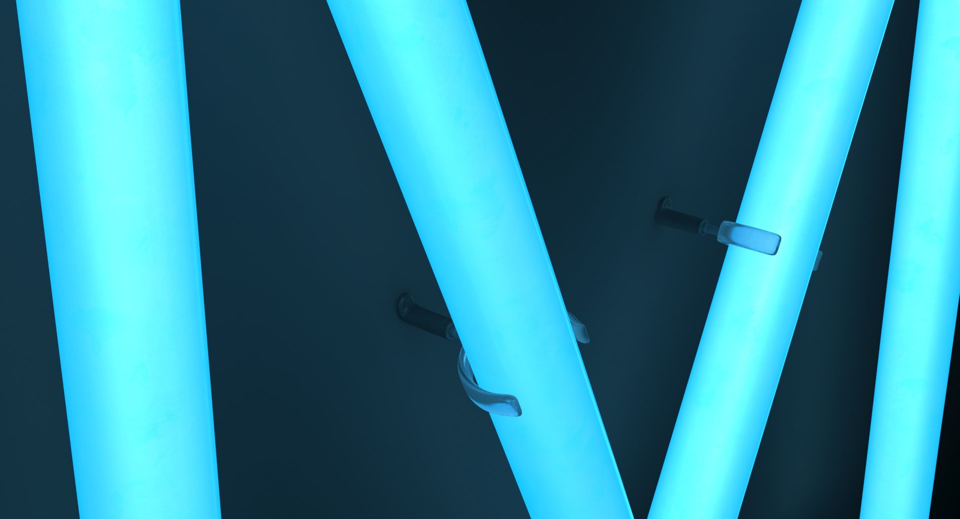 Neon letter m alphabet model - TurboSquid 1630193