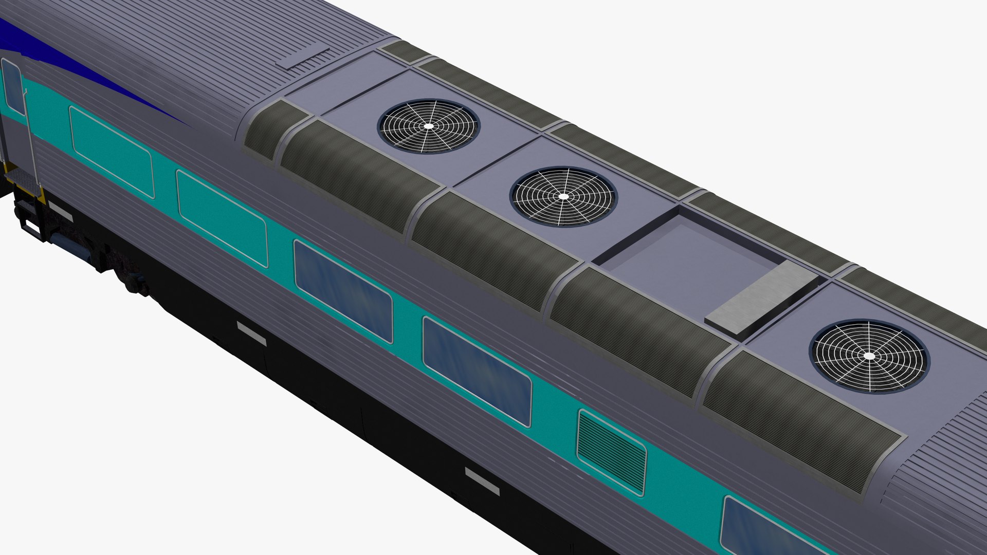 3D New South Wales Xplorer Passenger Train Model - TurboSquid 2063228