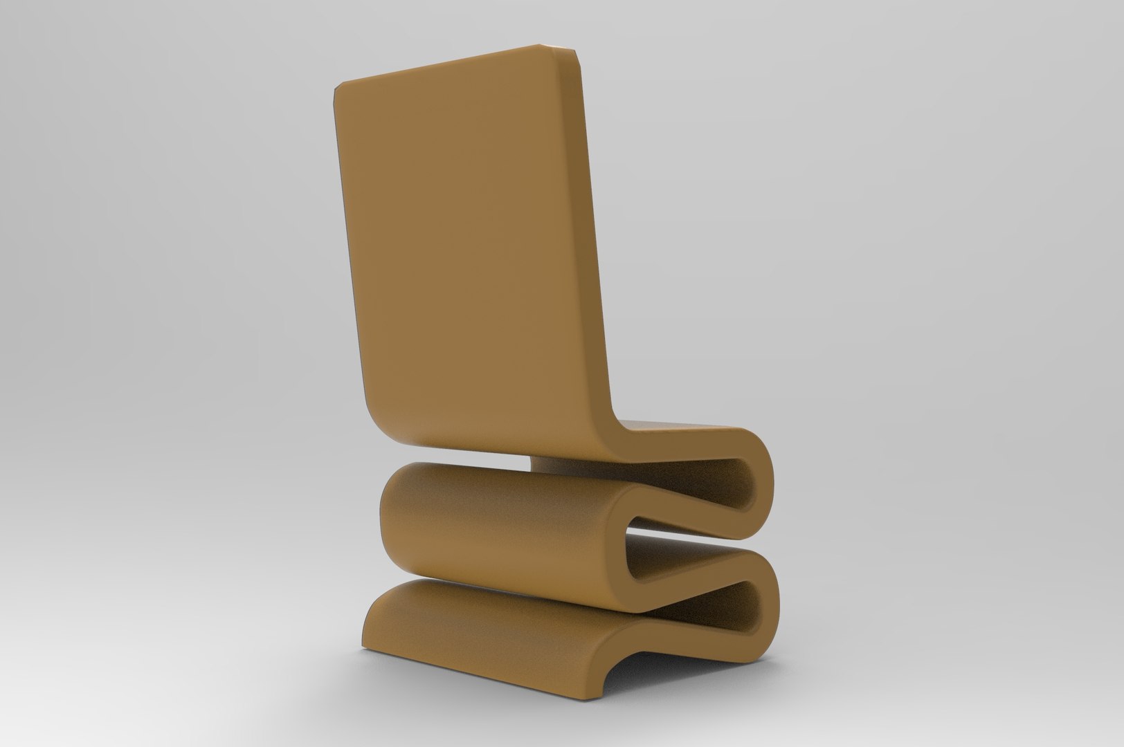 Wiggle Chair 3D Model - TurboSquid 1695814