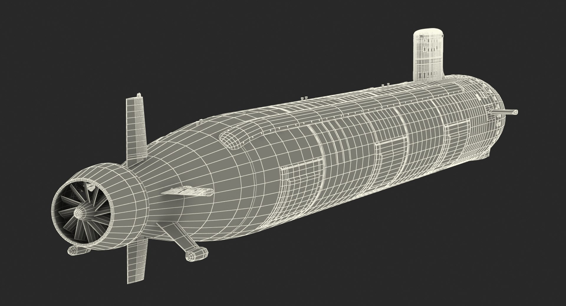 3d virginia class submarine ssn
