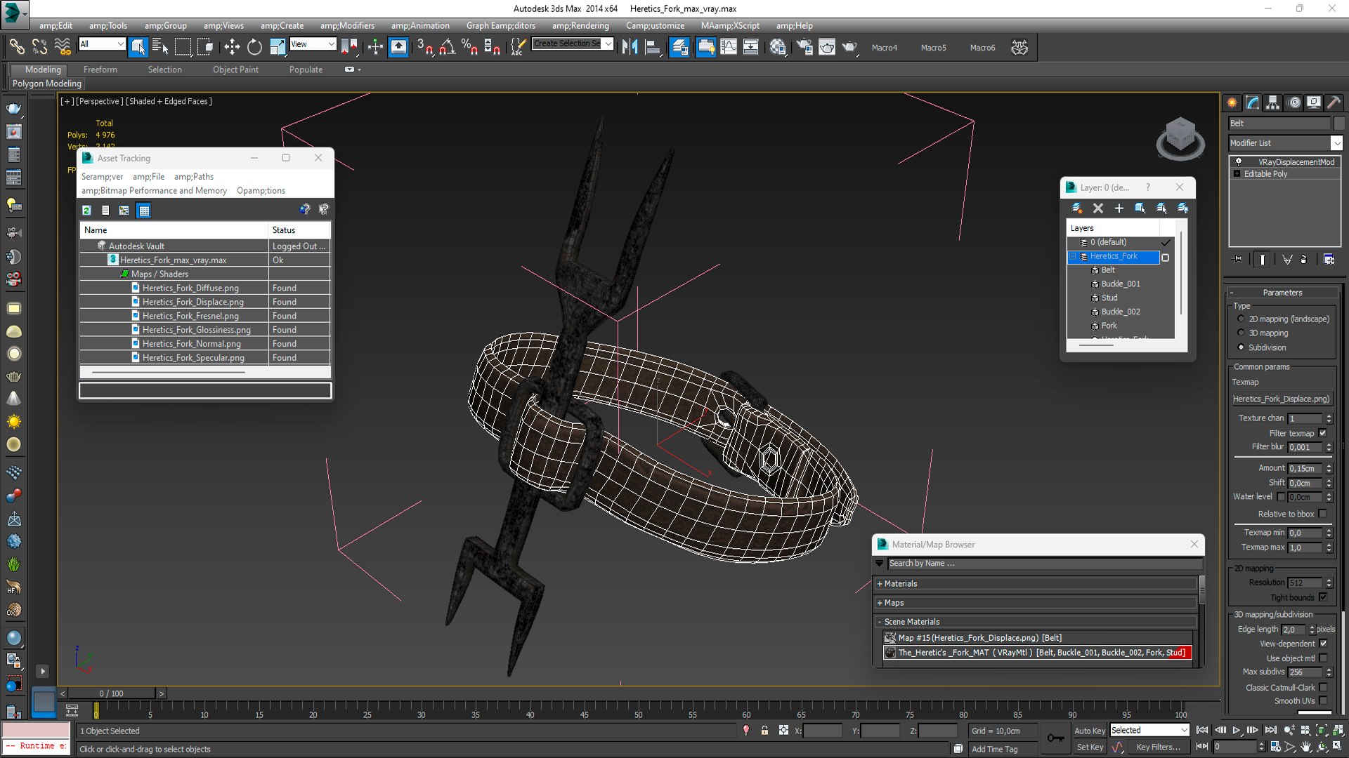 Heretics Fork 3D Model - TurboSquid 2245149