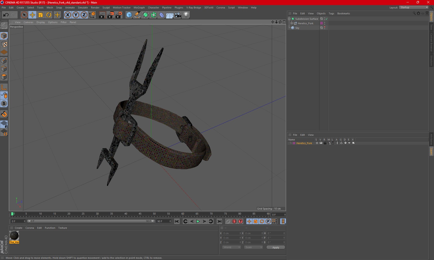 Heretics Fork 3D Model - TurboSquid 2245149