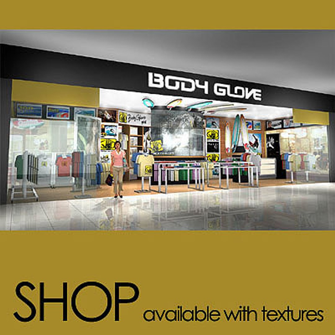 Fashion Boutique 3d Max