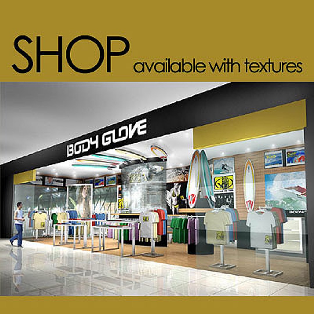Fashion Boutique 3d Max