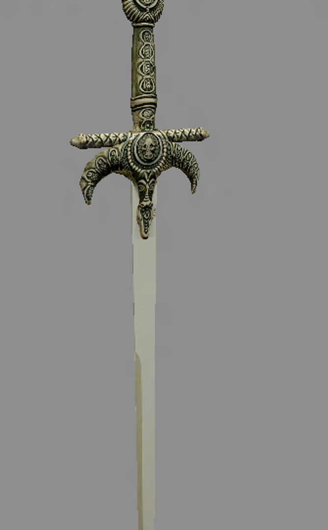 3d sword attila model