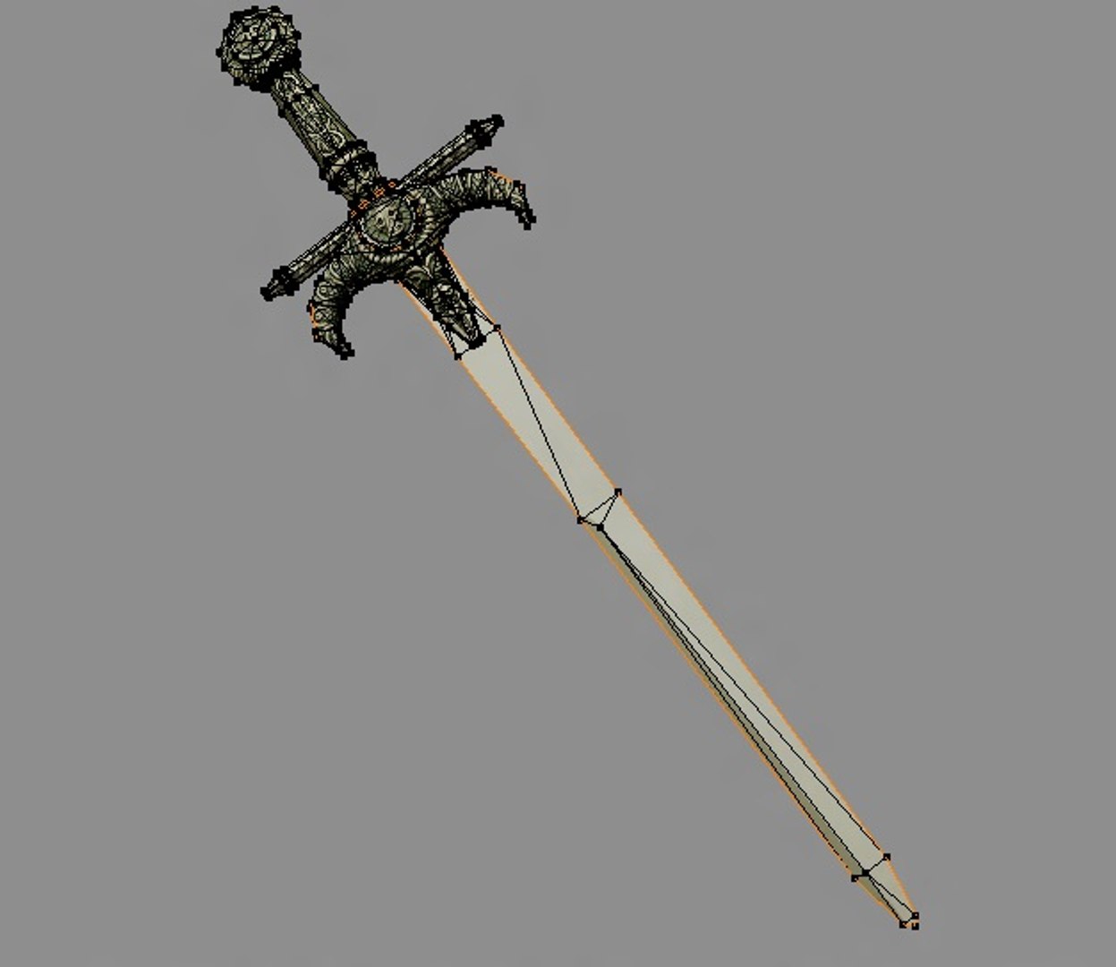 3d sword attila model