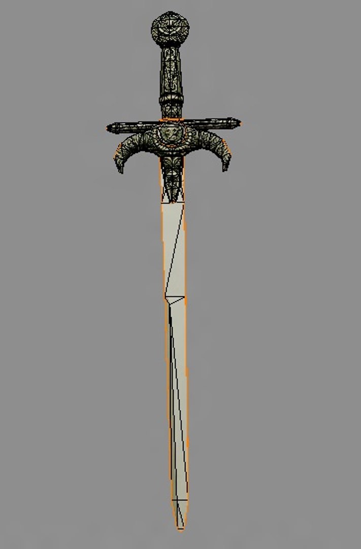 3d sword attila model