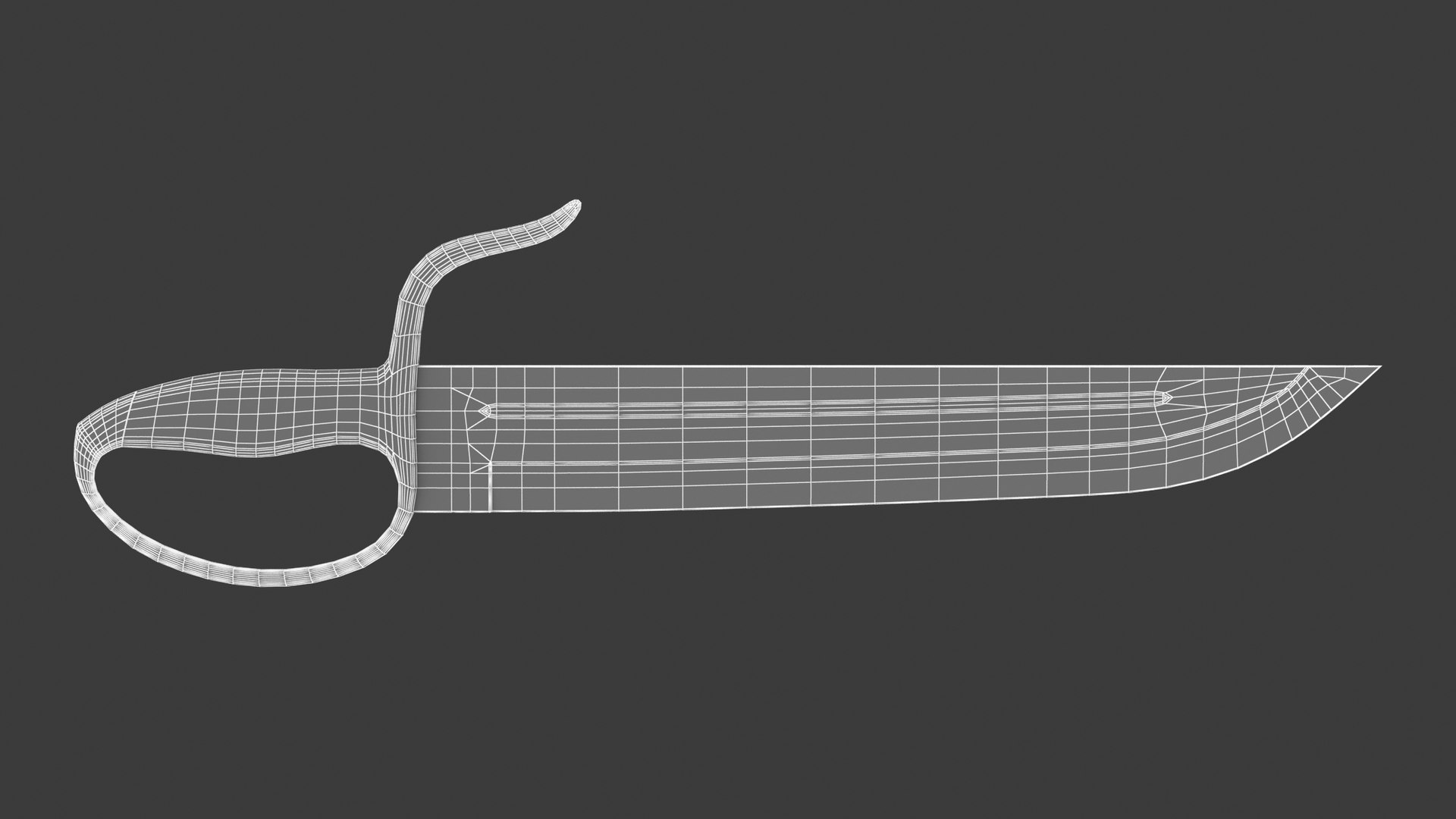 3D Butterfly Sword 04 - TurboSquid 2053784