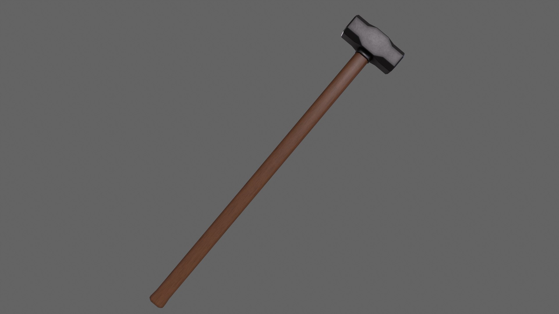PBR Sledge Hammer V1c 3D Model - TurboSquid 1941490