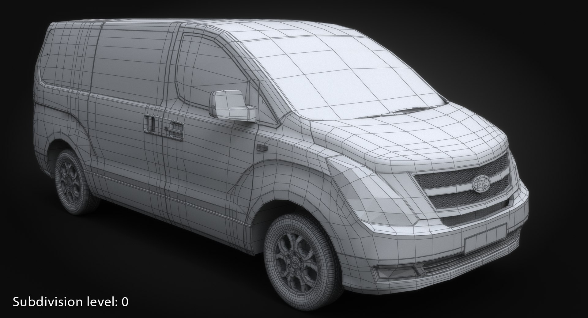 Hyundai Starex Car 3D - TurboSquid 1286036