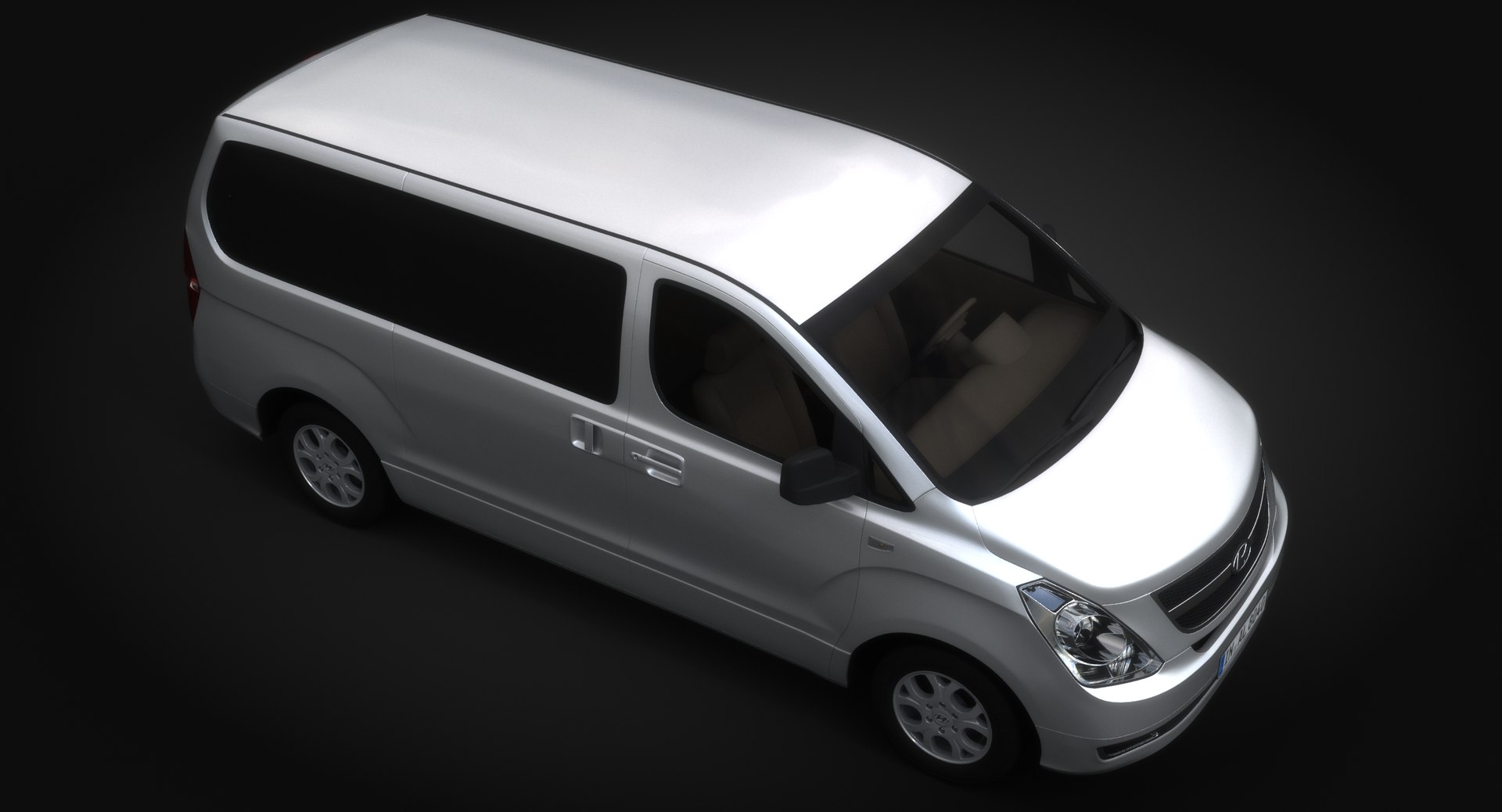 Hyundai Starex Car 3D - TurboSquid 1286036