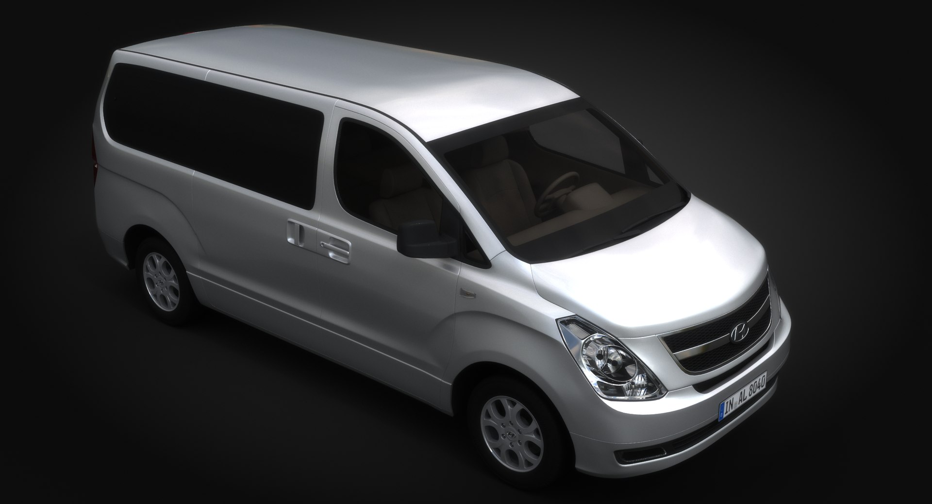 Hyundai Starex Car 3D - TurboSquid 1286036