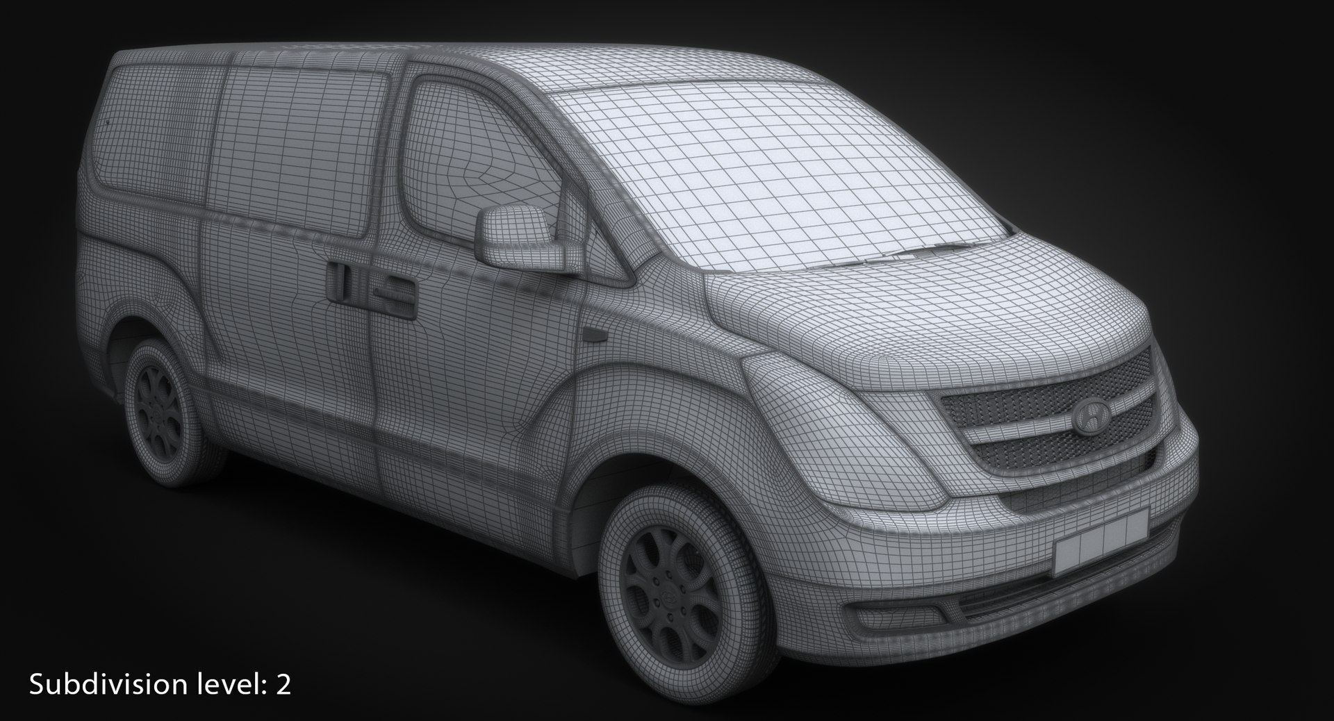 Hyundai Starex Car 3D - TurboSquid 1286036
