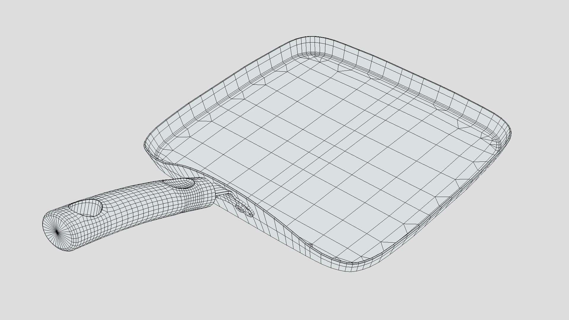 3D model 10 Inch Griddle Low Poly PBR - TurboSquid 2156958