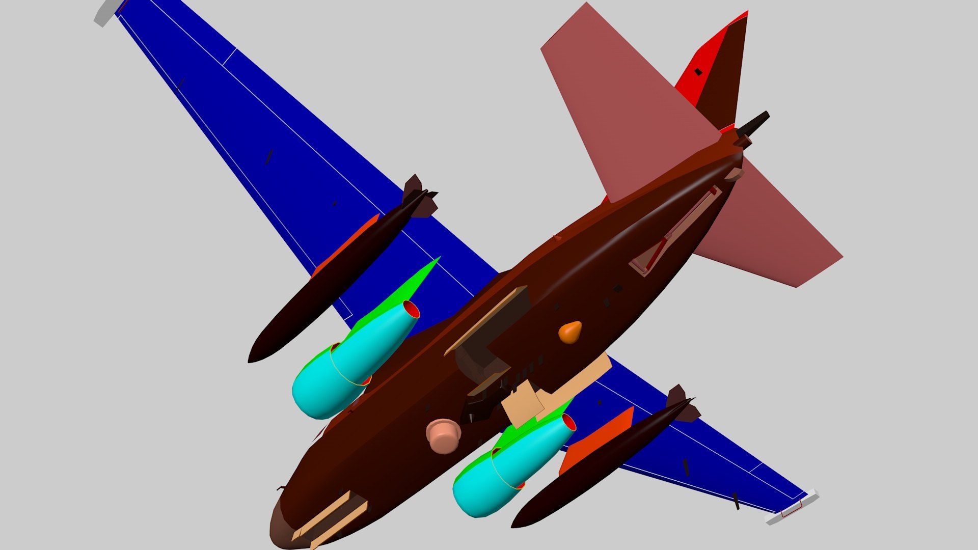 ES-3A AIRCRAFT 3D Model - TurboSquid 2085450