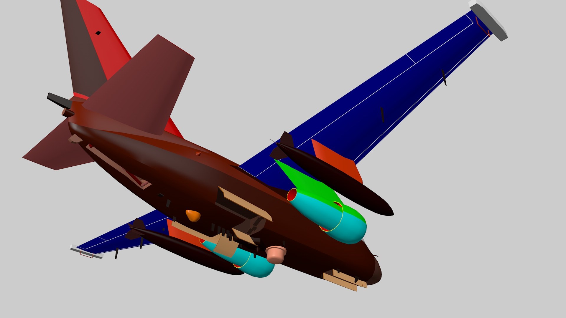 ES-3A AIRCRAFT 3D Model - TurboSquid 2085450