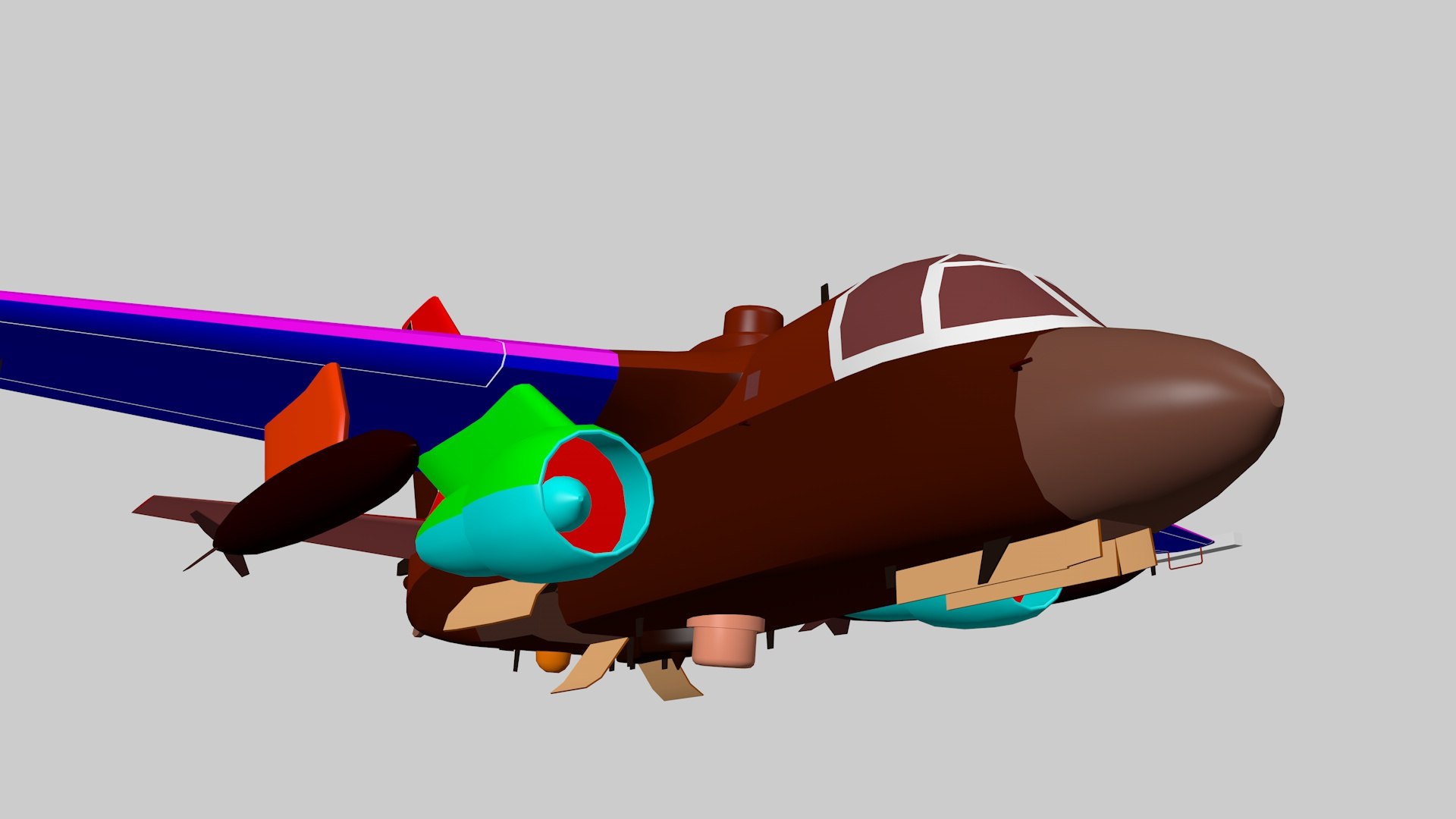 ES-3A AIRCRAFT 3D Model - TurboSquid 2085450