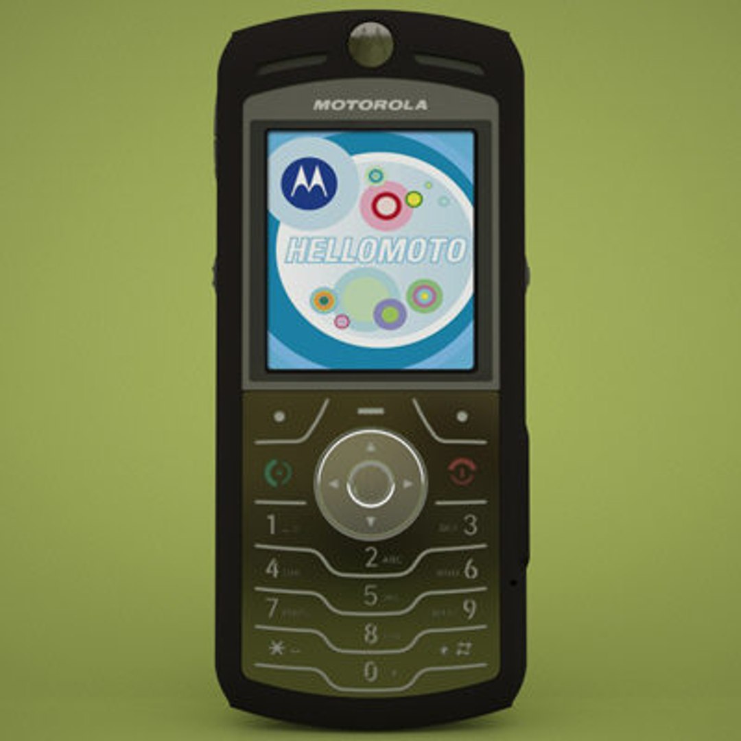 Motorola Slvr L7 3d Model