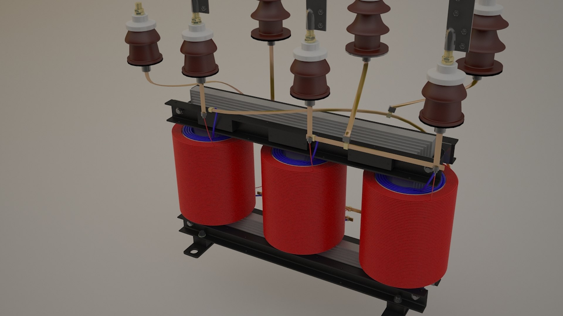 Transformer Windings 3d Model