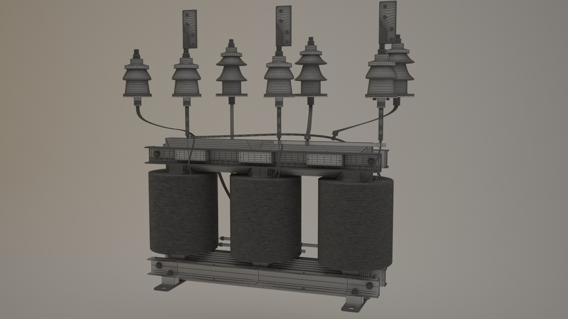 Transformer Windings 3d Model