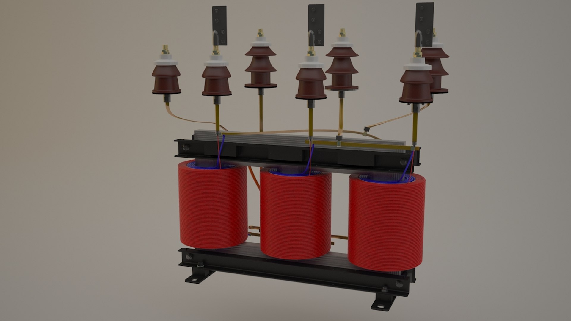 Transformer Windings 3d Model