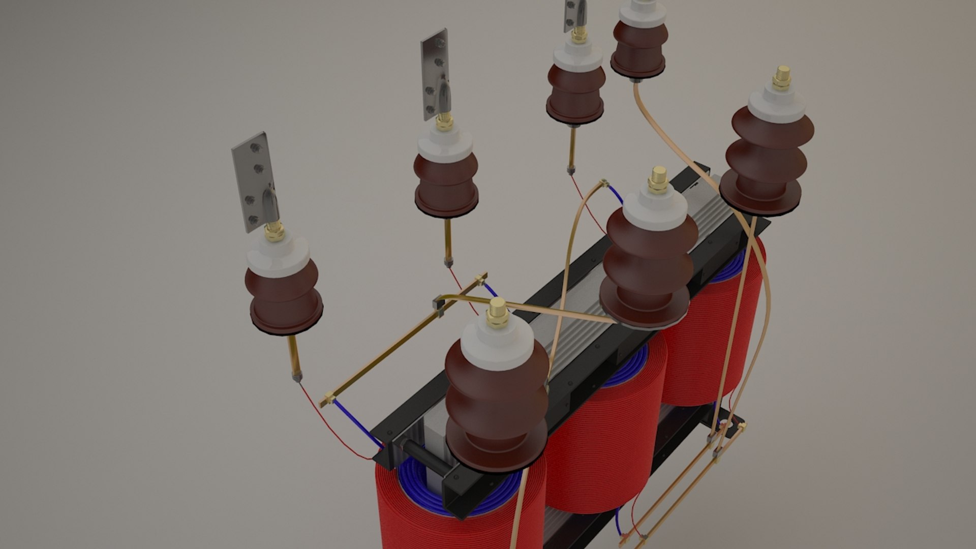 Transformer Windings 3d Model