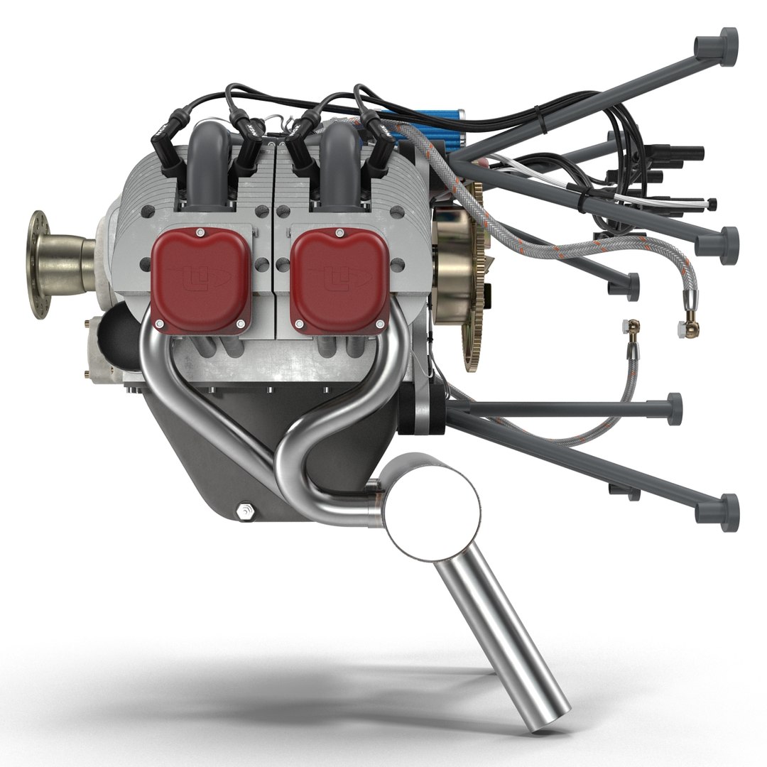 3ds Piston Aircraft Engine Ulpower