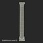 Smooth Modern Column Capital 3d Obj
