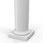 Smooth Modern Column Capital 3d Obj