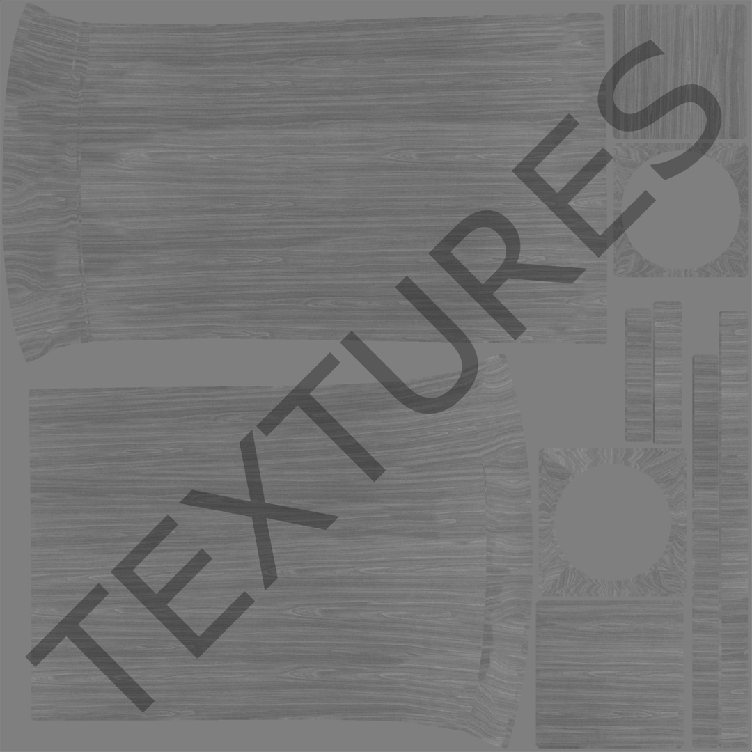 smooth modern column capital 3d obj