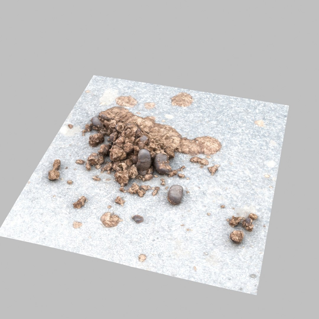 Poop Poo Horse 3D Model - TurboSquid 1372541