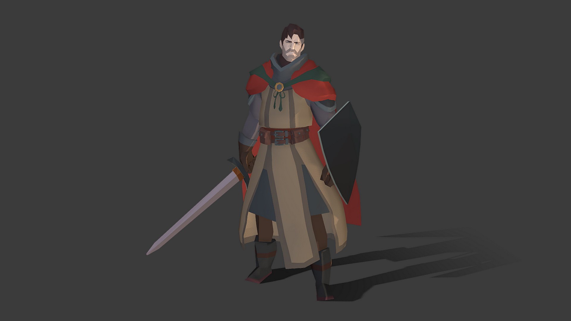 3D Classic RPG Style 01 Auther Warrior Archer Swordman - TurboSquid 1926435