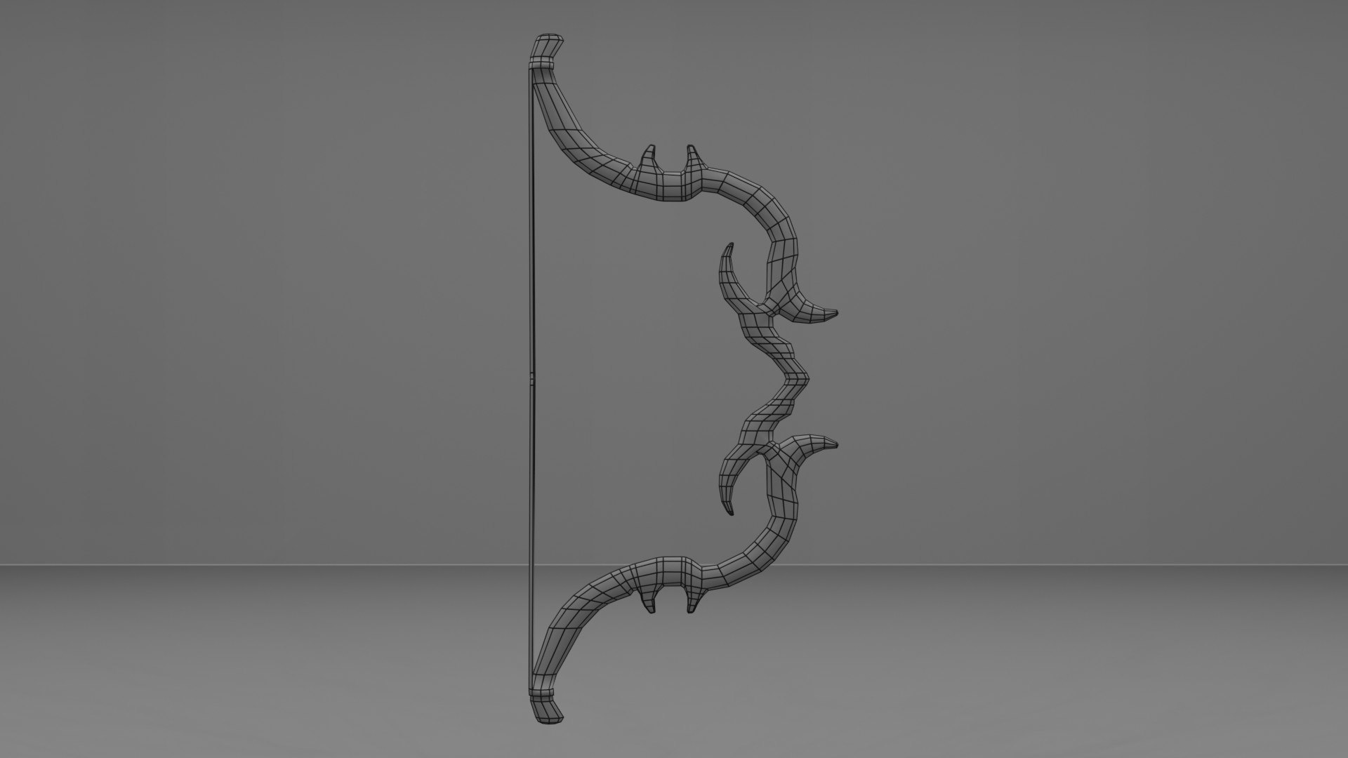 3D Model Low Poly Bow - TurboSquid 1716213