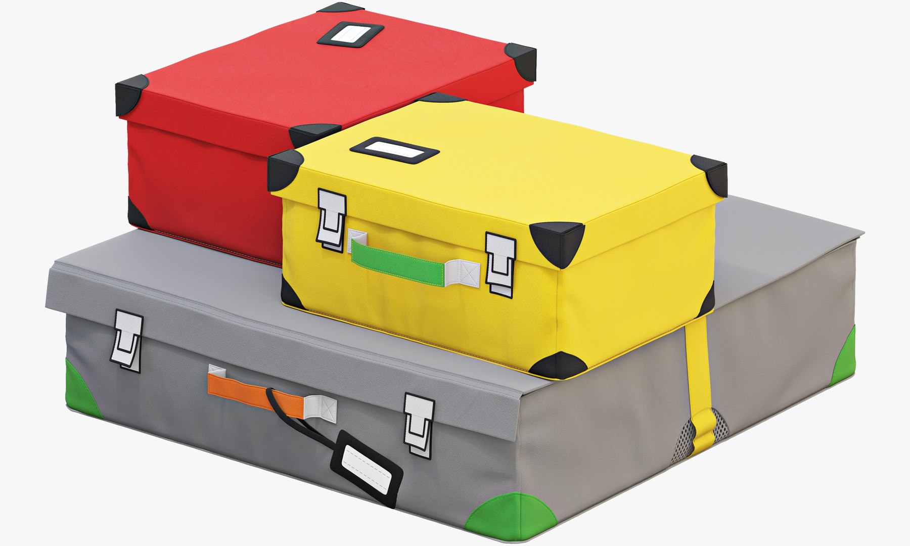 Trunk Box 3D Model - TurboSquid 1443982