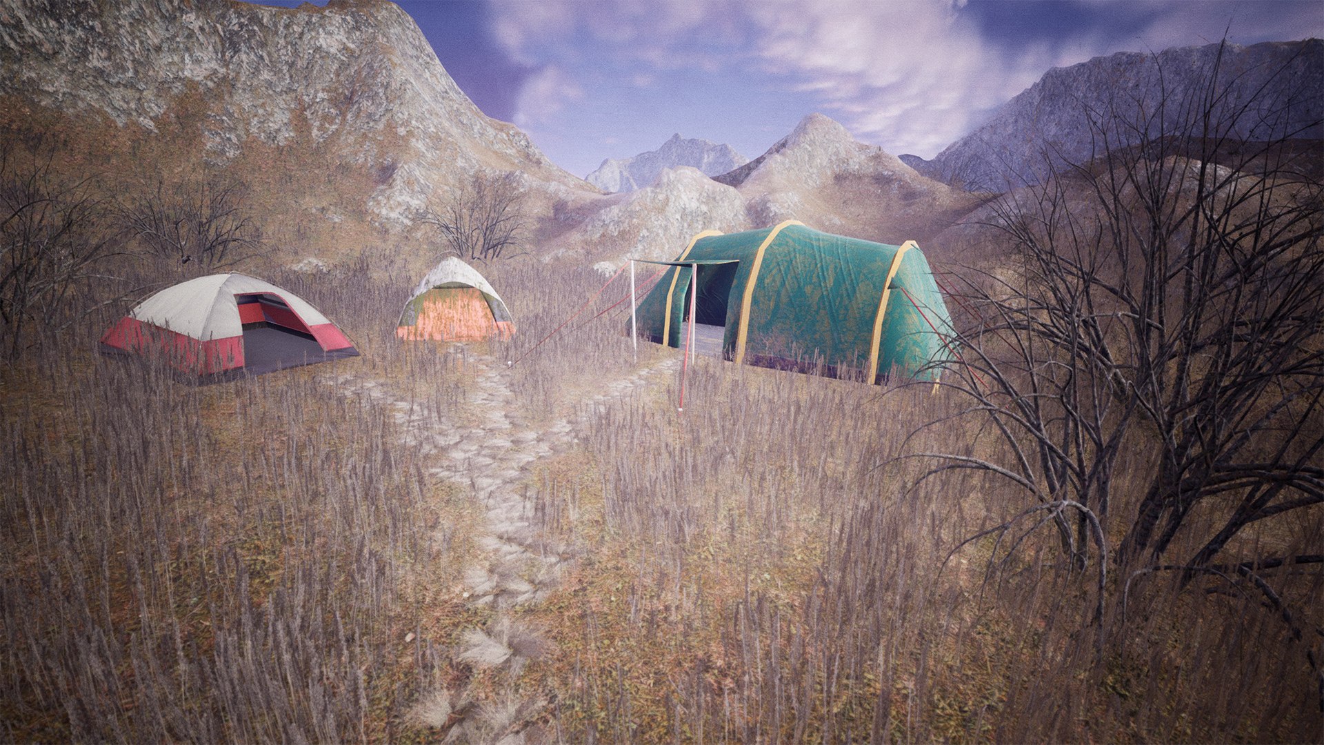 Tents Package 150 Assets 3D Model - TurboSquid 2109647