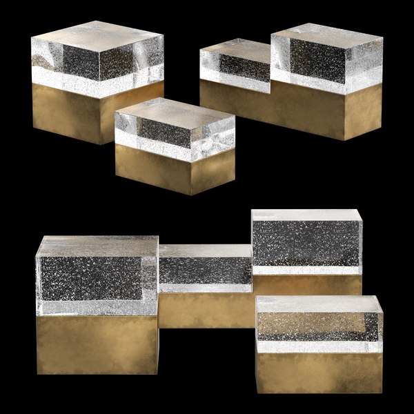 modelo 3d CAJAS CUADRADA ARIA - TurboSquid 2265398