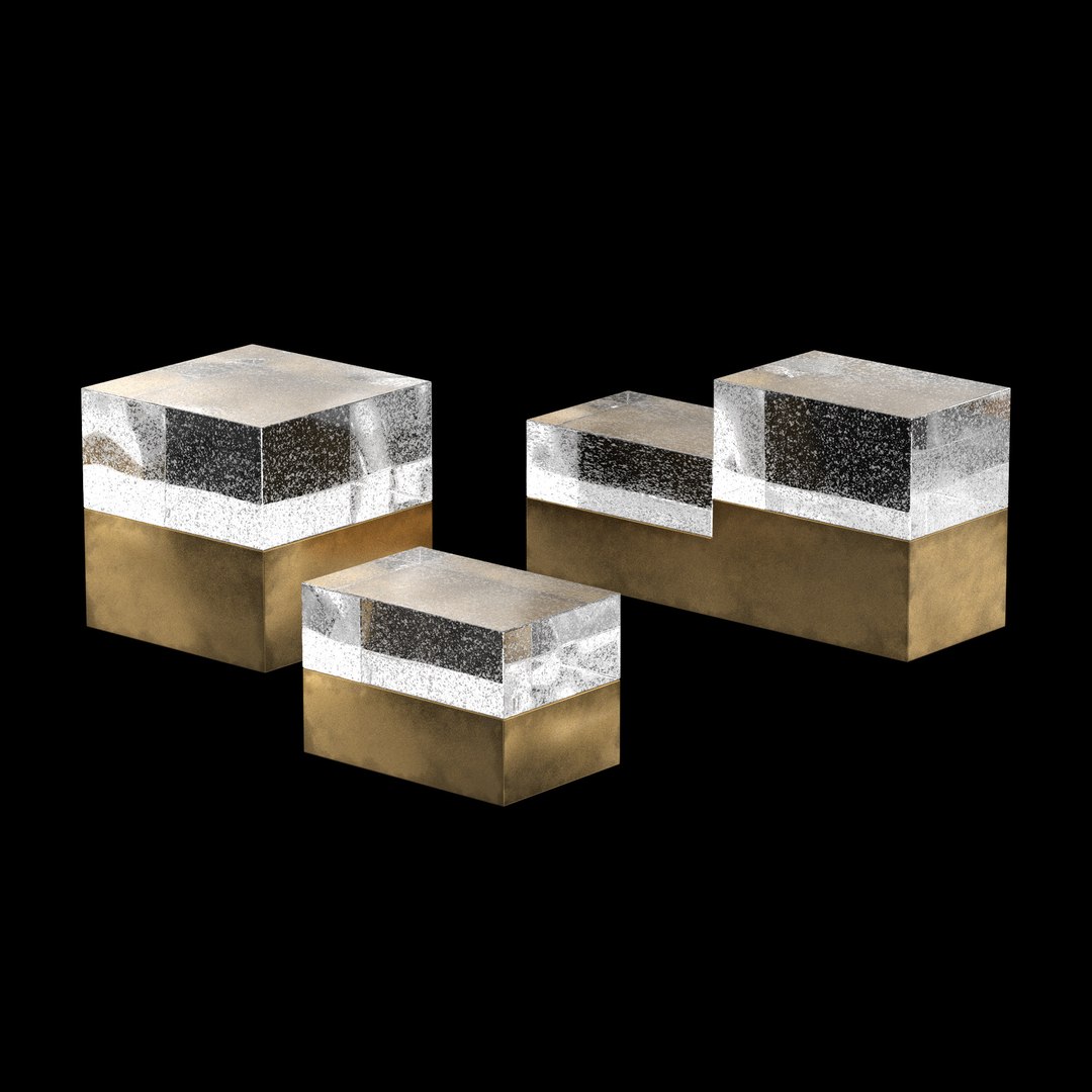 3D Model ARIA SQAURE BOXES - TurboSquid 2265398