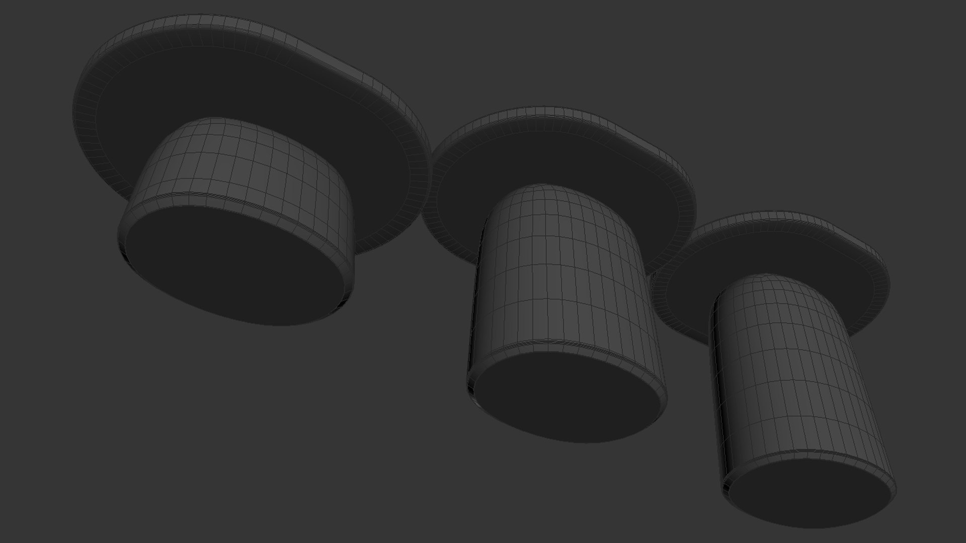 FIFIH SIDE TABLES SET Model - TurboSquid 2290244