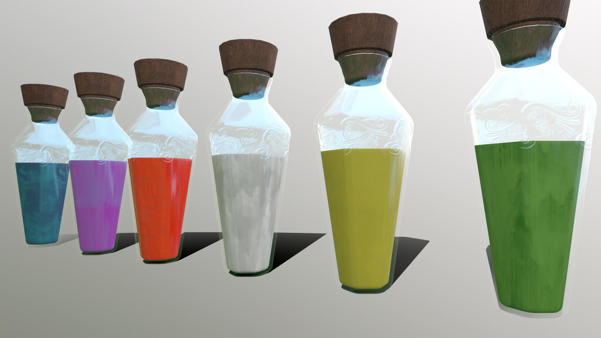 3D potion - TurboSquid 1591827
