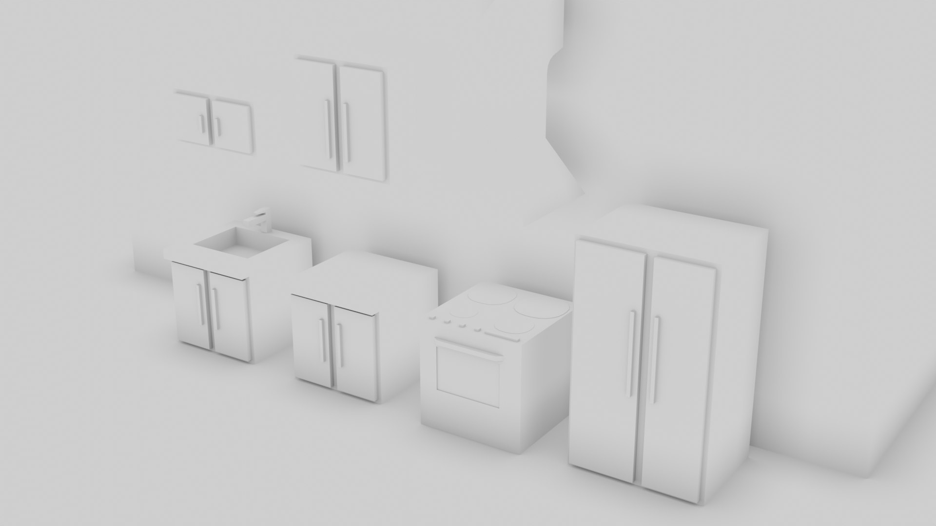 Kitchen Environment Pack 3D Model - TurboSquid 2070323