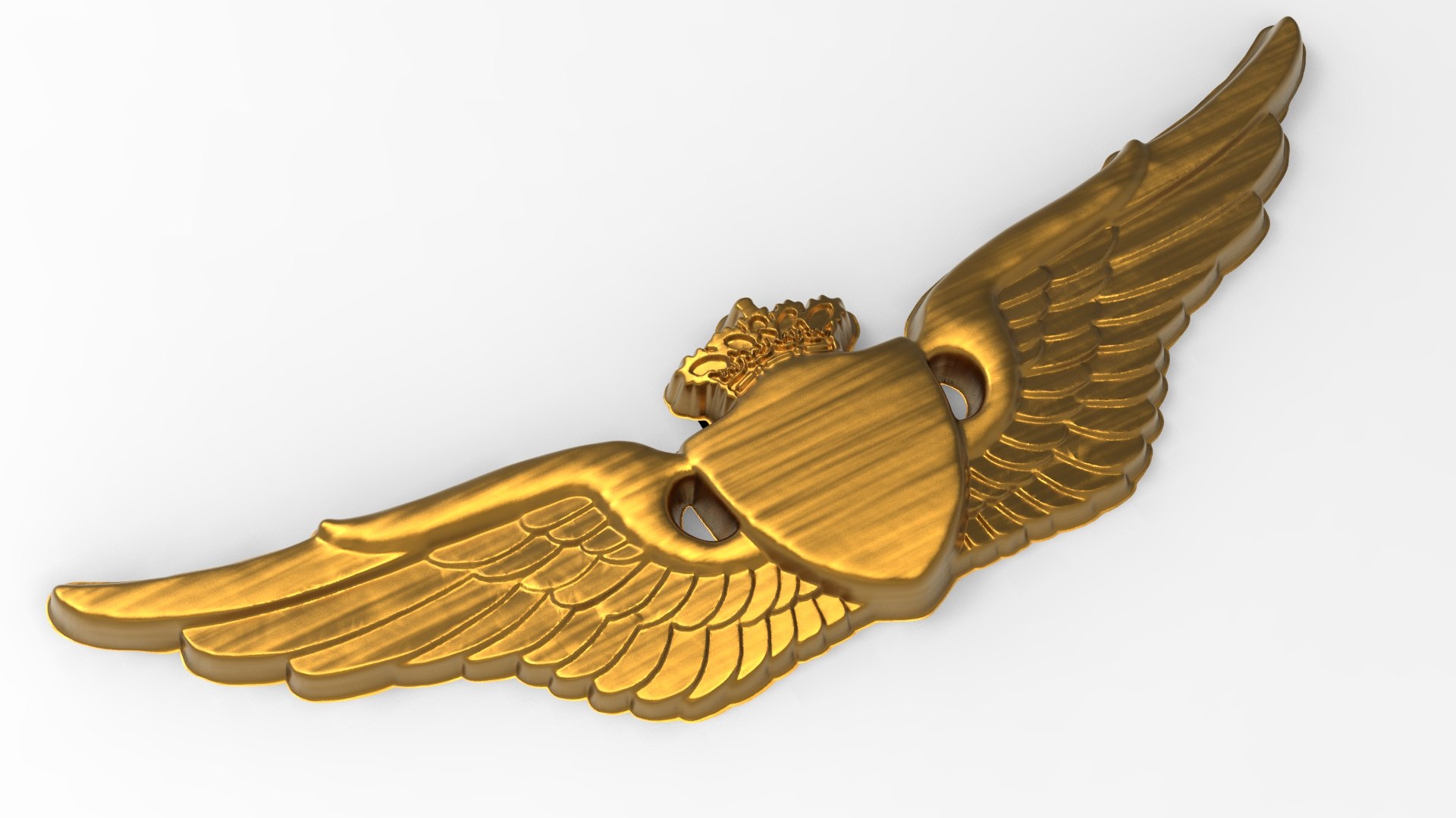 Wing king crown 3D model - TurboSquid 1654786